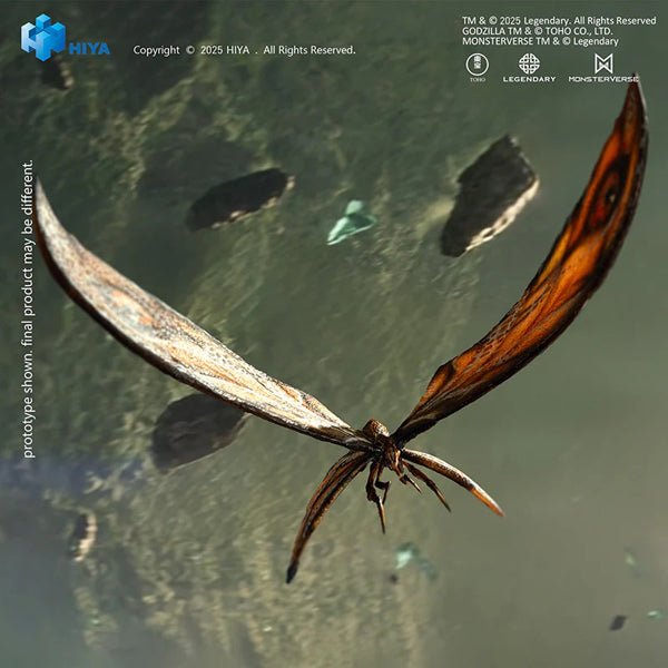 HIYA TOYS EBG0160 GODZILLA X KONG THE NEW EMPIRE MOTHRA ACTION FIGURE ...