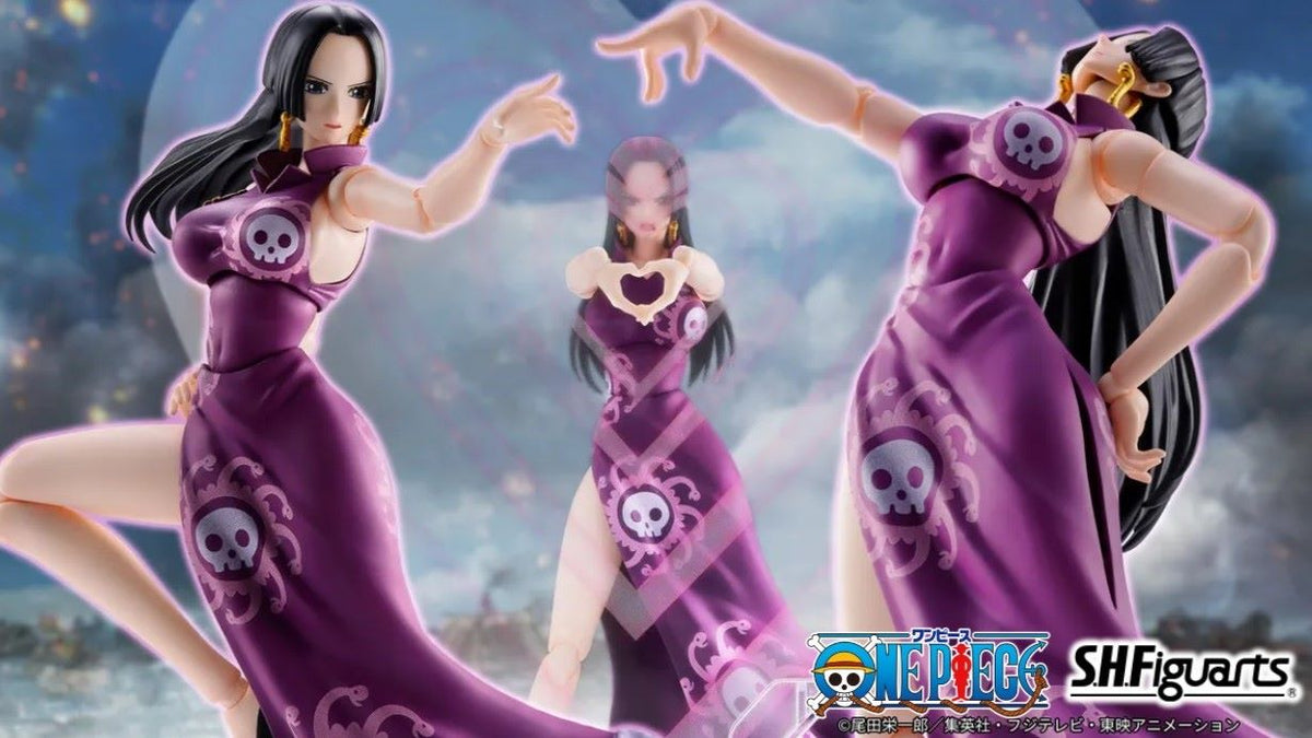 BANDAI SPIRITS ONE PIECE S.H.FIGUARTS BOA HANCOCK SUMMIT WAR OF MARINE ...