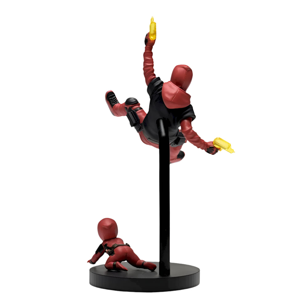 MARVEL DEADPOOL AND WOLVERINE ACT / CUT PREMIUM BABYPOOL AND KIDPOOL F ...